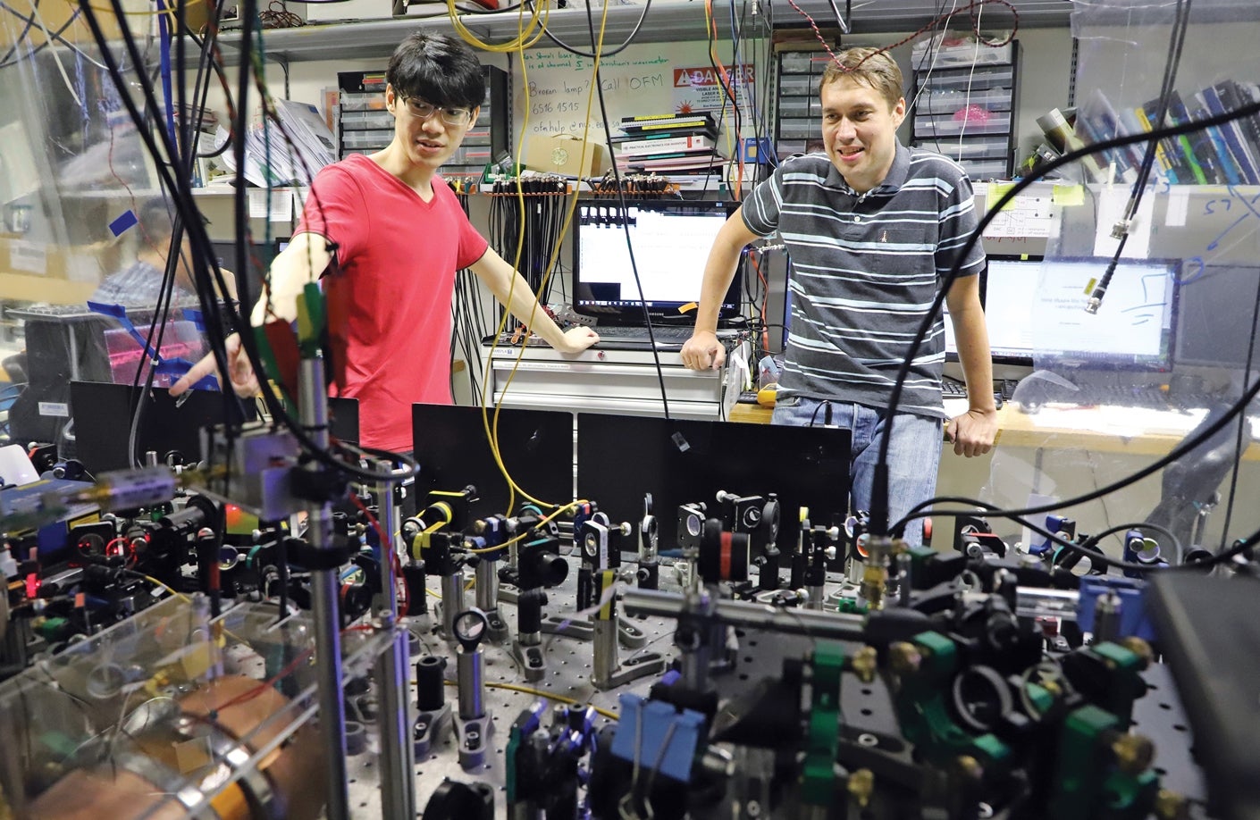 Meet the Quantum Fridge - NUS Faculty of Science | NUS Faculty of Science