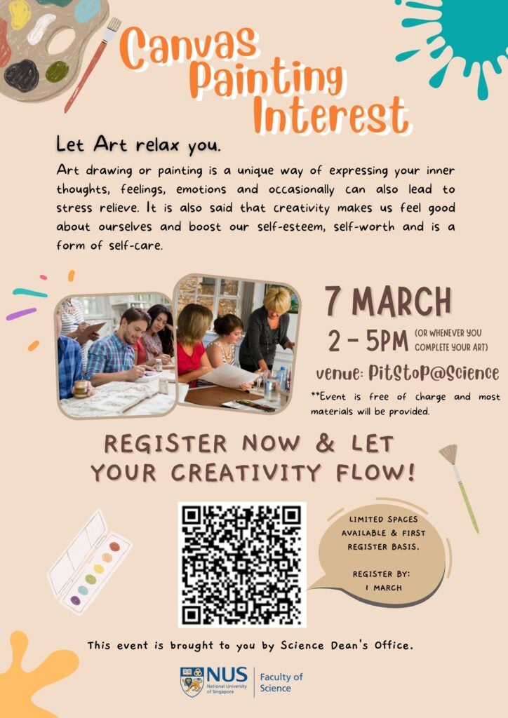 Canvas Painting - NUS Faculty of Science