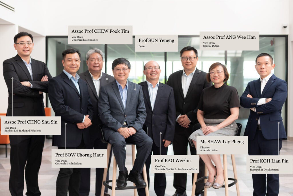 Deanery Team - Annual Report 2023 - NUS Faculty of Science