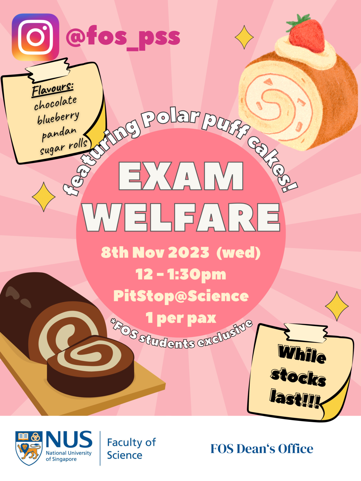 PSS Welfare Giveaway - NUS Faculty of Science