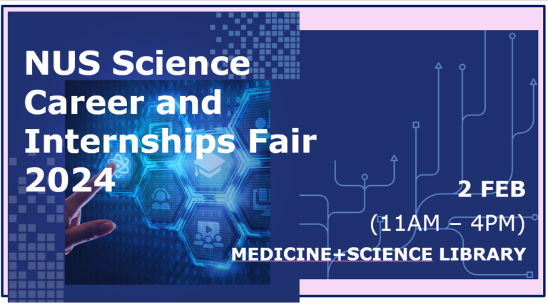 Science Career and Internships Fair - NUS Faculty of Science | NUS ...